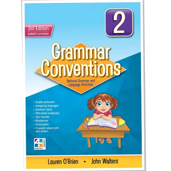 Grammar Conventions Book 2 4th Edition *New* - LJ Harper