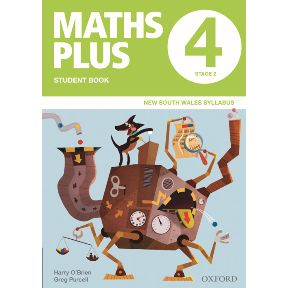 Maths Plus NSW Student & Assessment Book AC 4 | LJ Harper