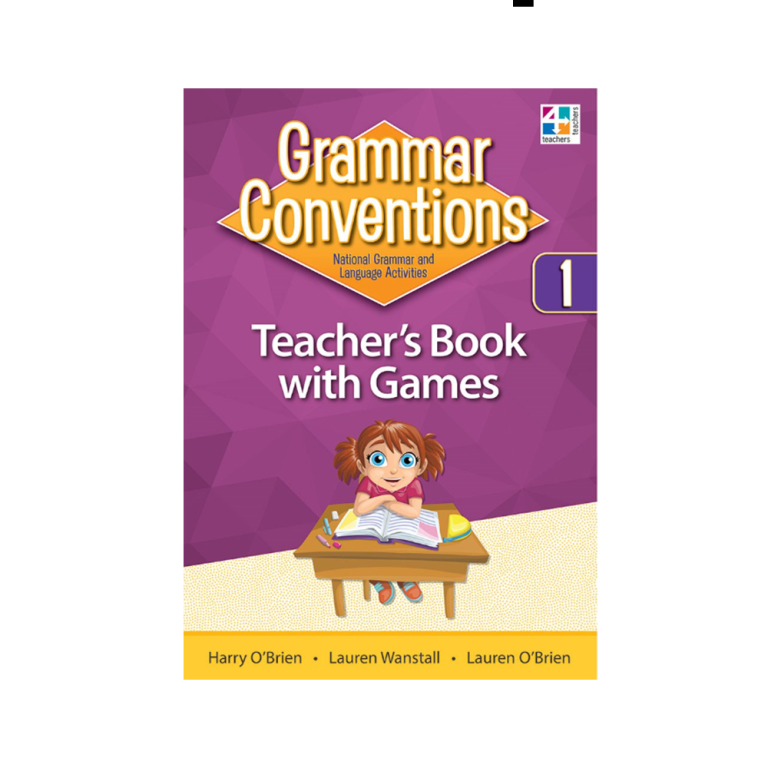 Grammar Conventions Teacher Book 1 - LJ Harper