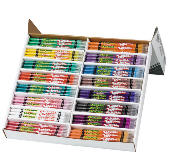 Crayola Twistable Crayons 240 Class pack - LJ Harper